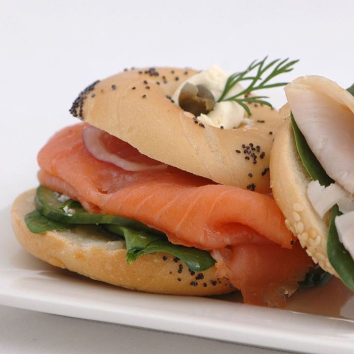 Mini Filled Bagels